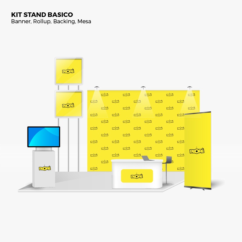 Stand de Feria Completo B - Alquiler por día. | MyBusinessplus